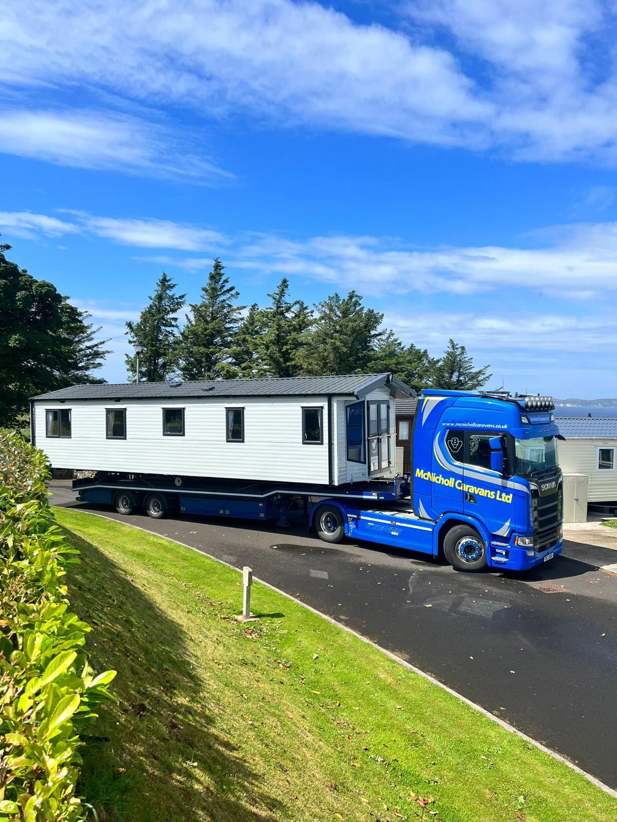 Our Services | McNicholl Caravans | Crane Services | Mobile Homes ...